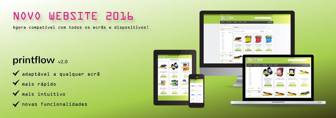 Printflow - Loja de tinteiros e toners compatíveis